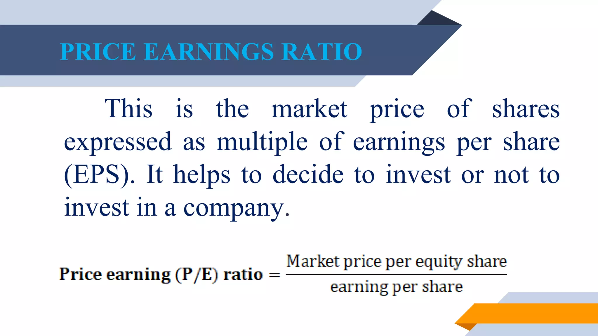 Ratio analysis | PPT