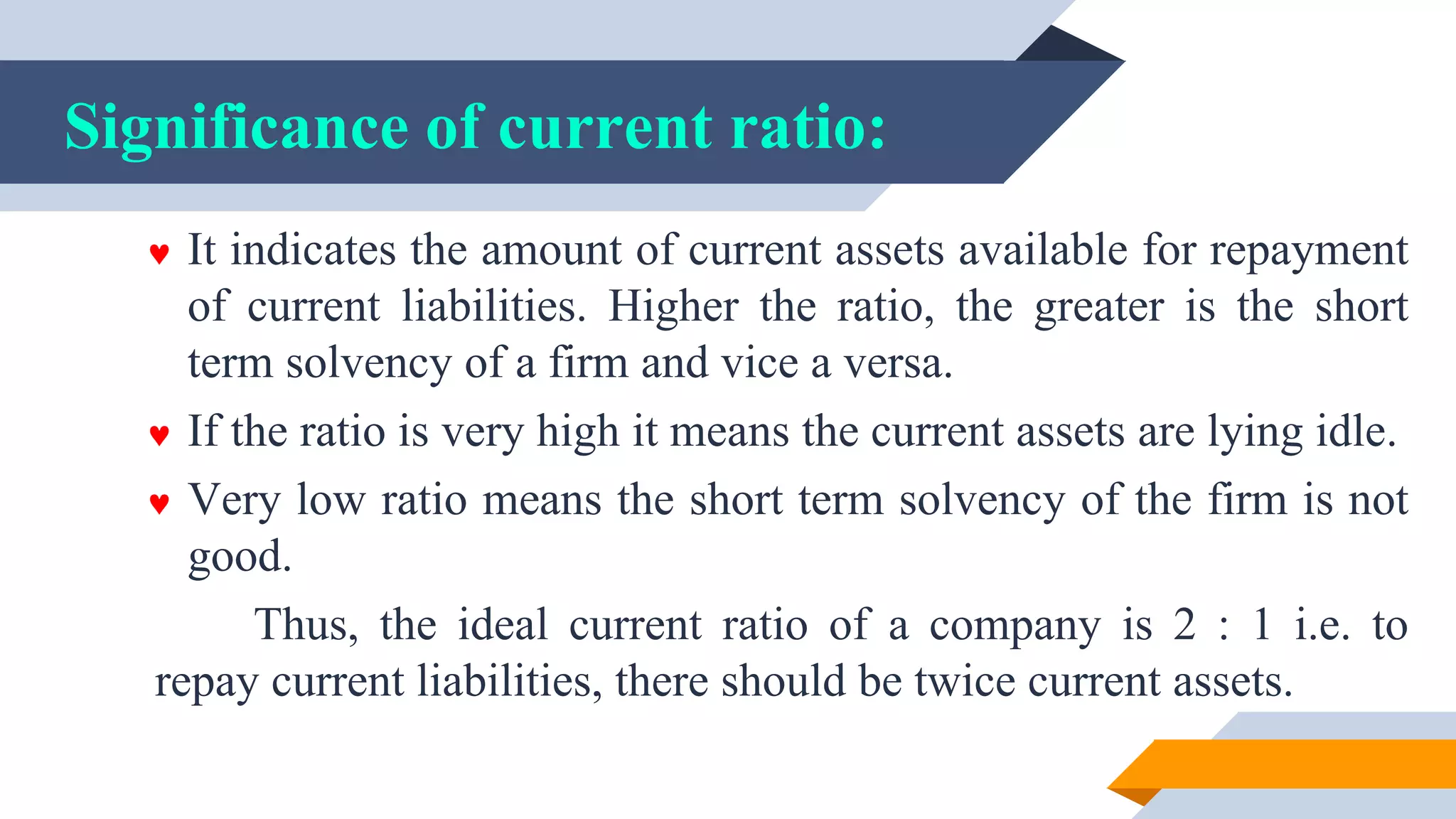 Ratio analysis | PPT