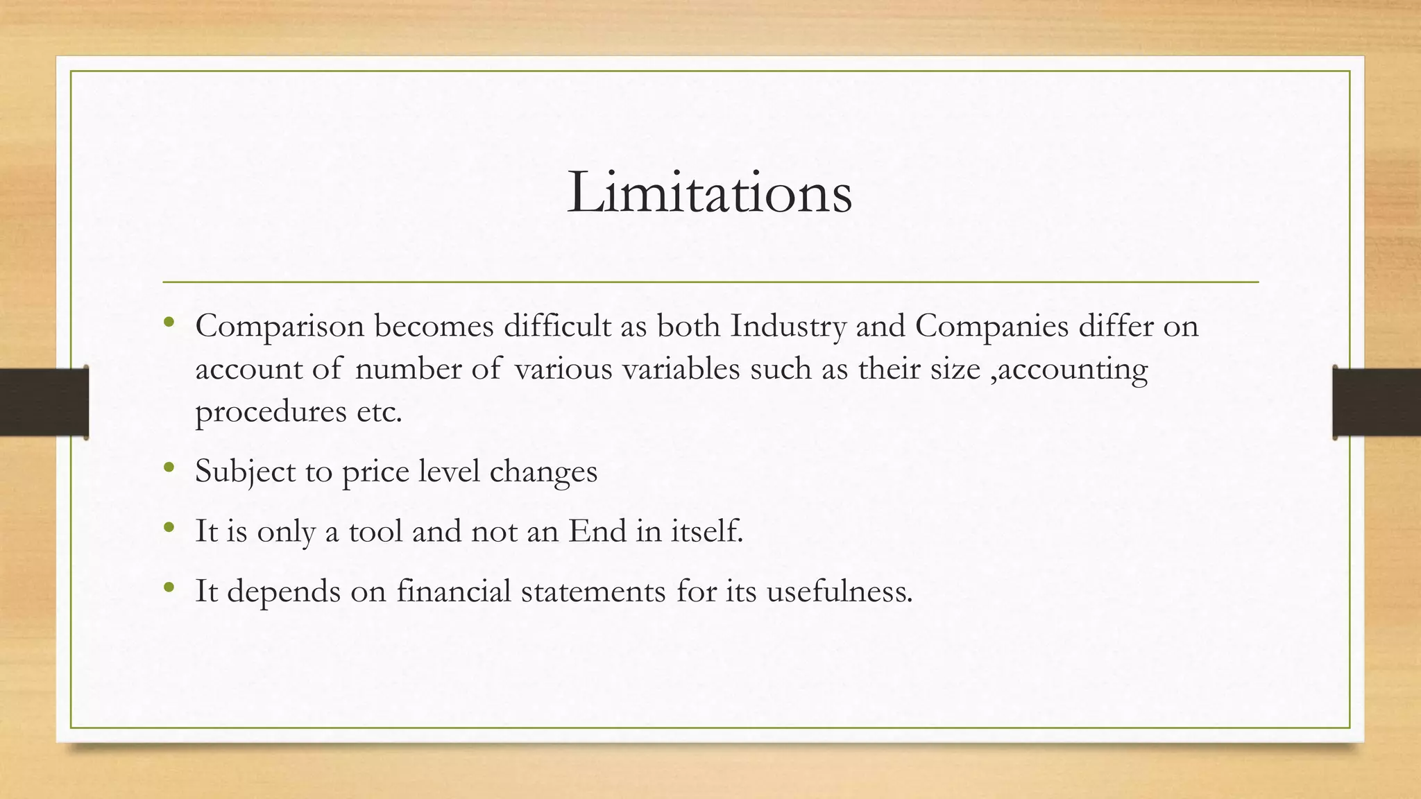 Ratio analysis | PPT