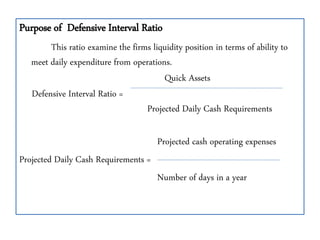 Ratio analysis | PPTX