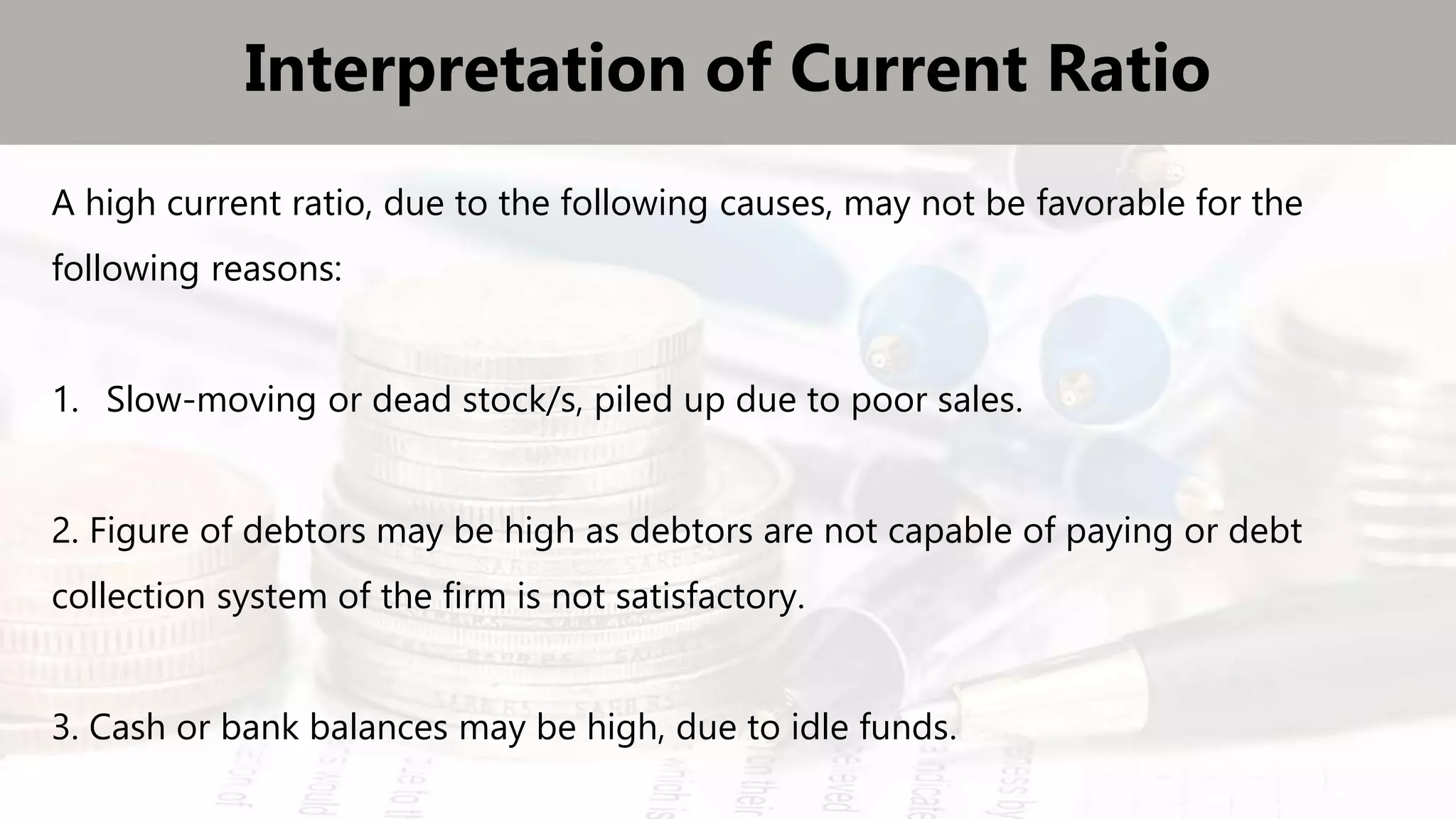 Ratio analysis | PPTX