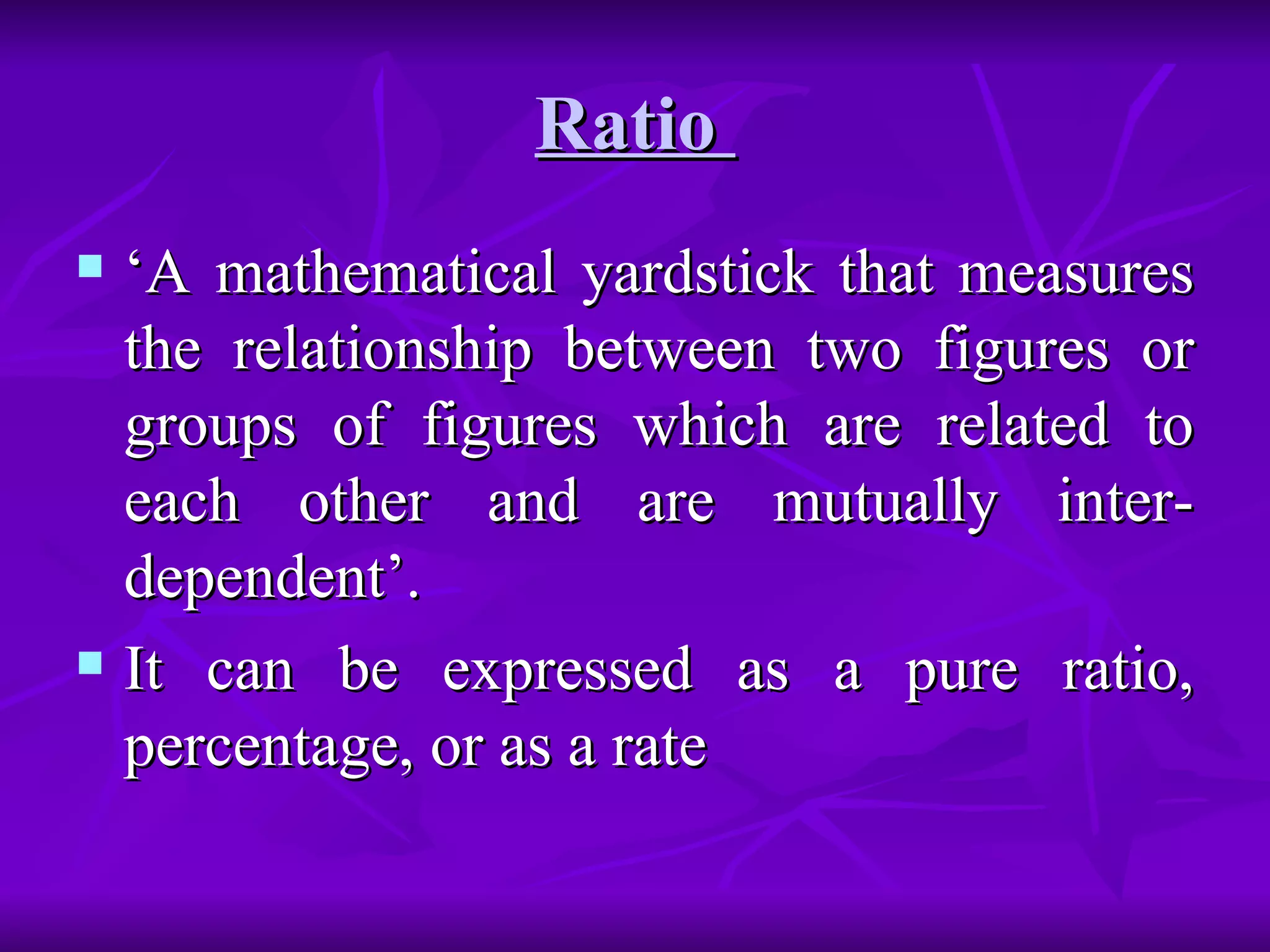Ratio analysis | PPT