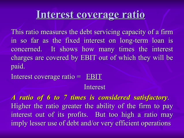 Ratio analysis | PPT