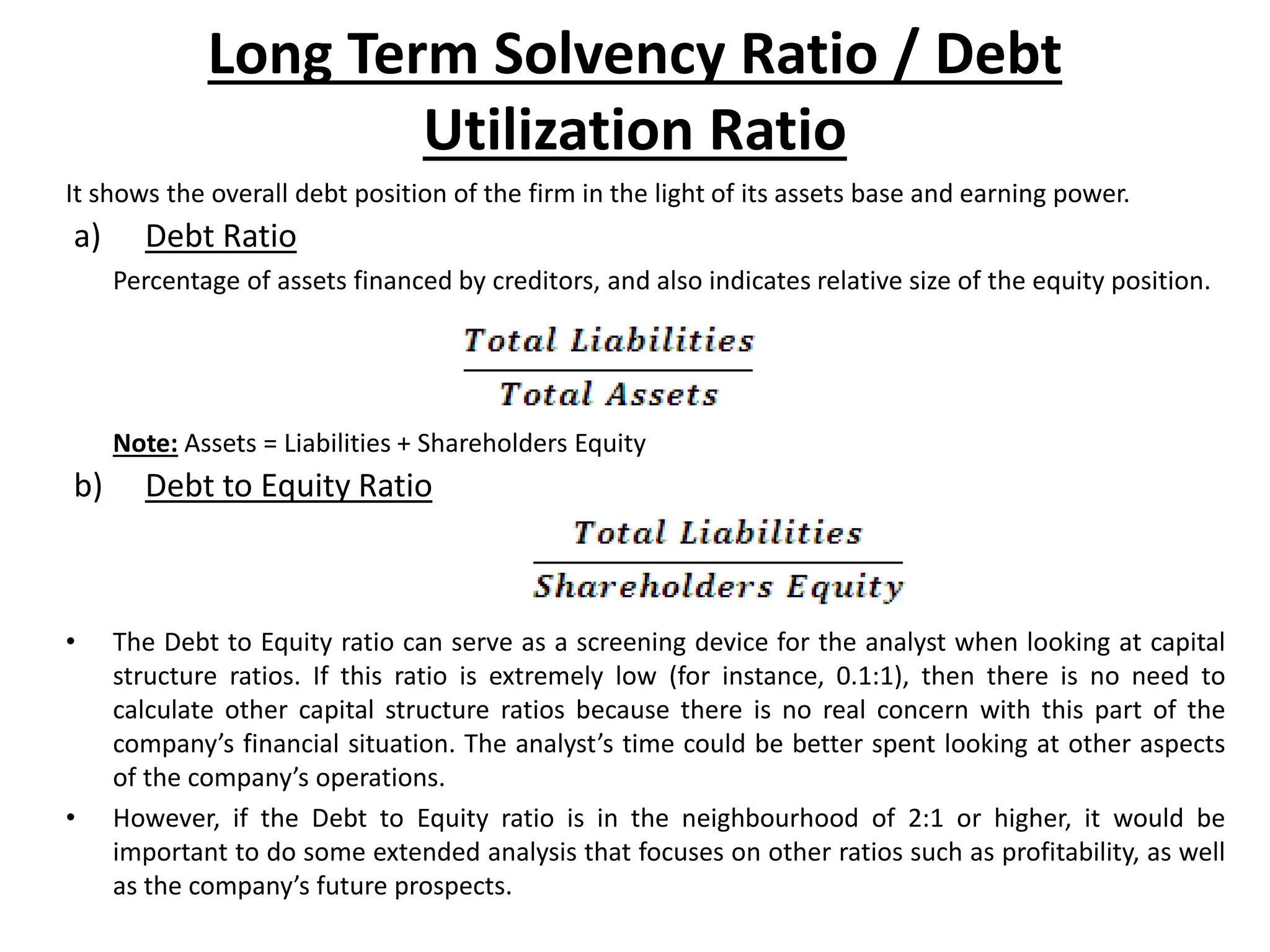 Ratio Analysis and financial performance | PPTX