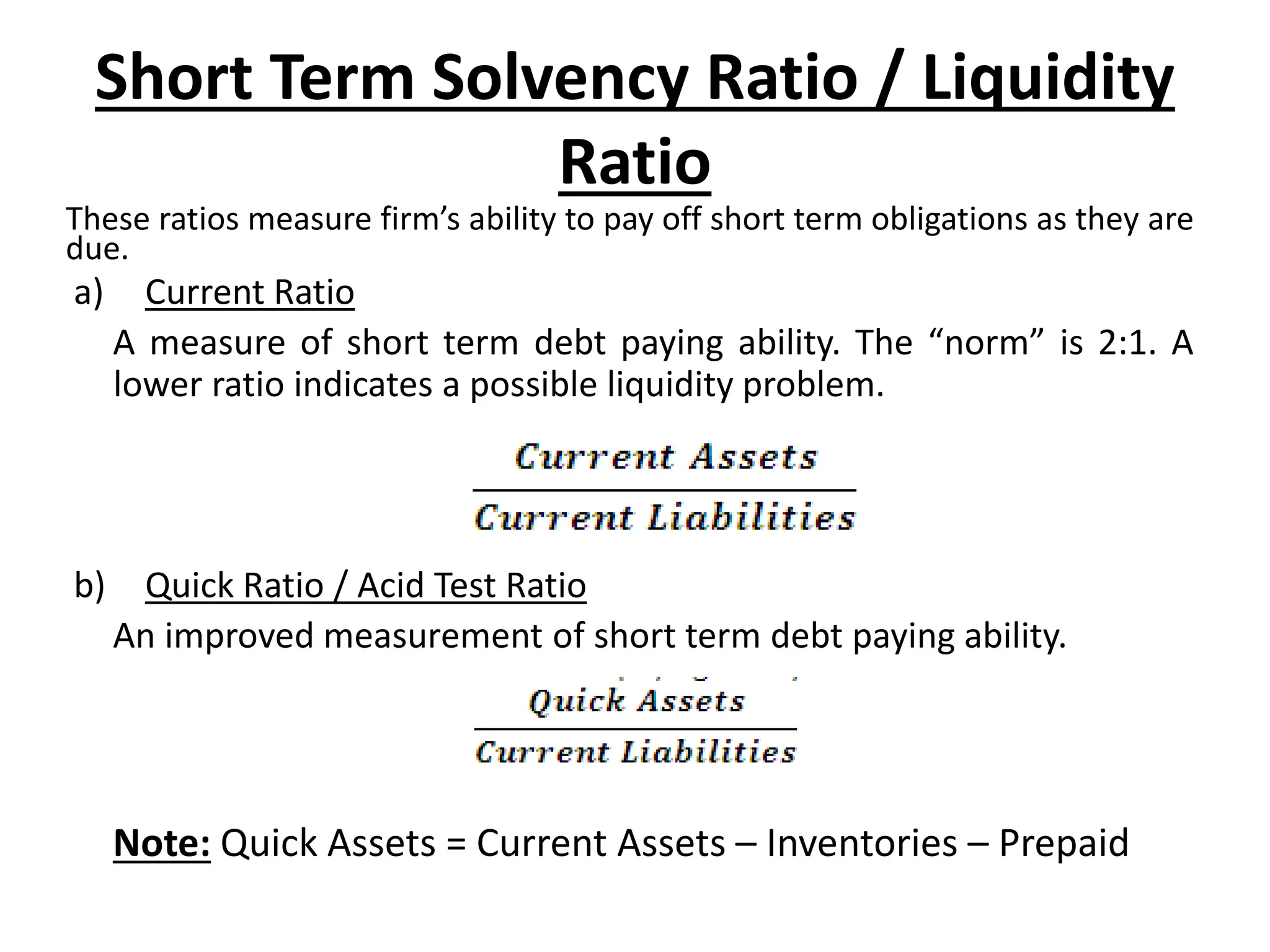 Ratio Analysis and financial performance | PPTX