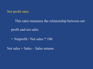 RATIO ANALYSIS, Expression of Ratio, percentage, time, fraction ...