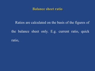 RATIO ANALYSIS, Expression of Ratio, percentage, time, fraction ...