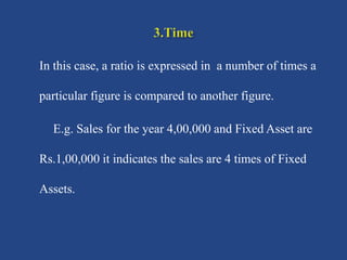 RATIO ANALYSIS, Expression of Ratio, percentage, time, fraction ...