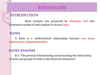 RATIO ANALYSIS - UNIT-5.pptx