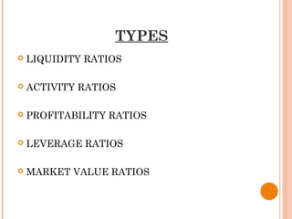 Ratio analysis1 | PPT