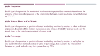 Ratio analysis - Introduction | PPTX