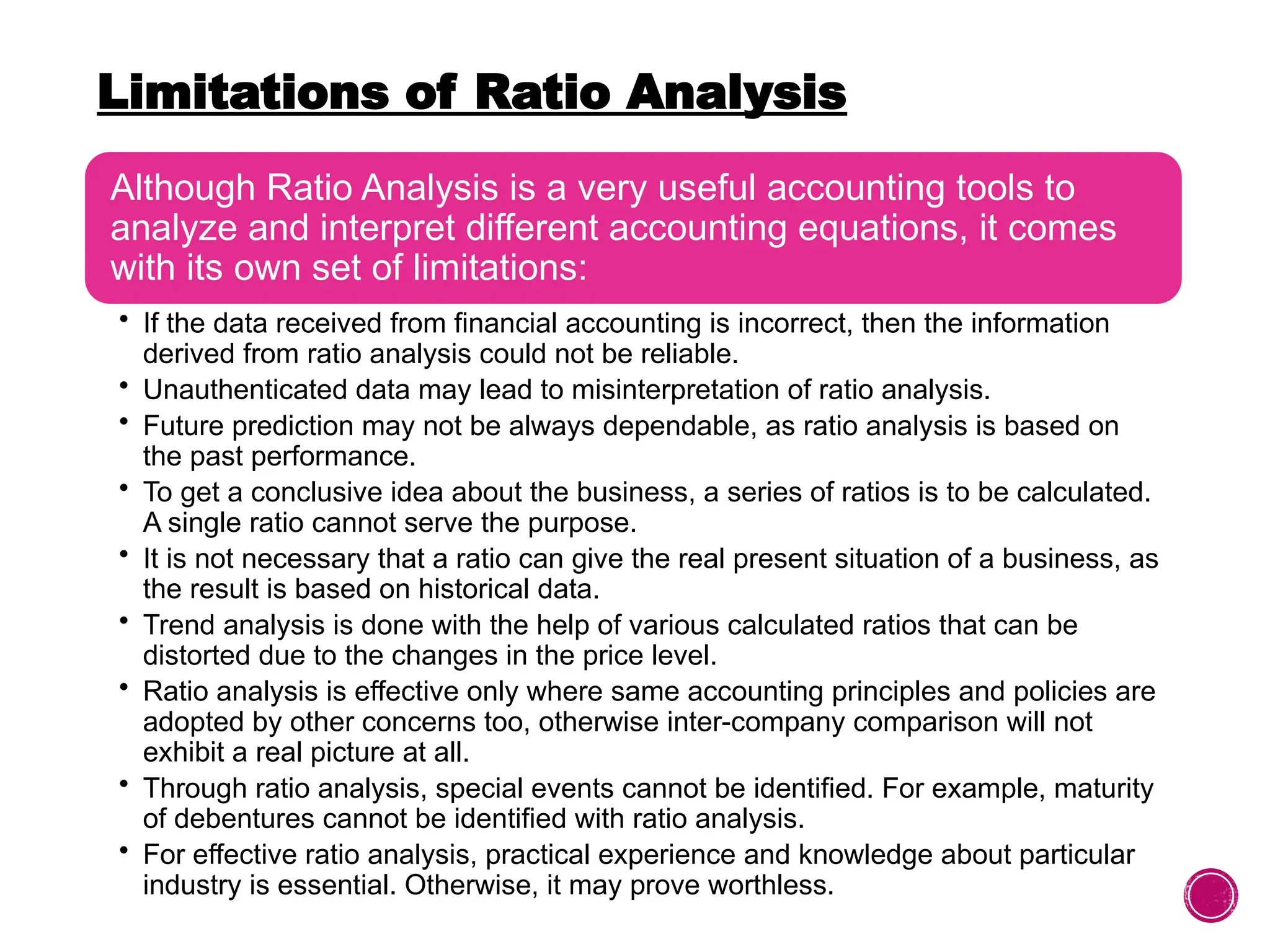 RATIO ANALYSIS for financial statements. | PPTX