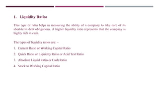 Ratio Analysis - Current Ratio | PPTX