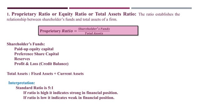 Ratio analysis - Leverage Ratios | PPTX
