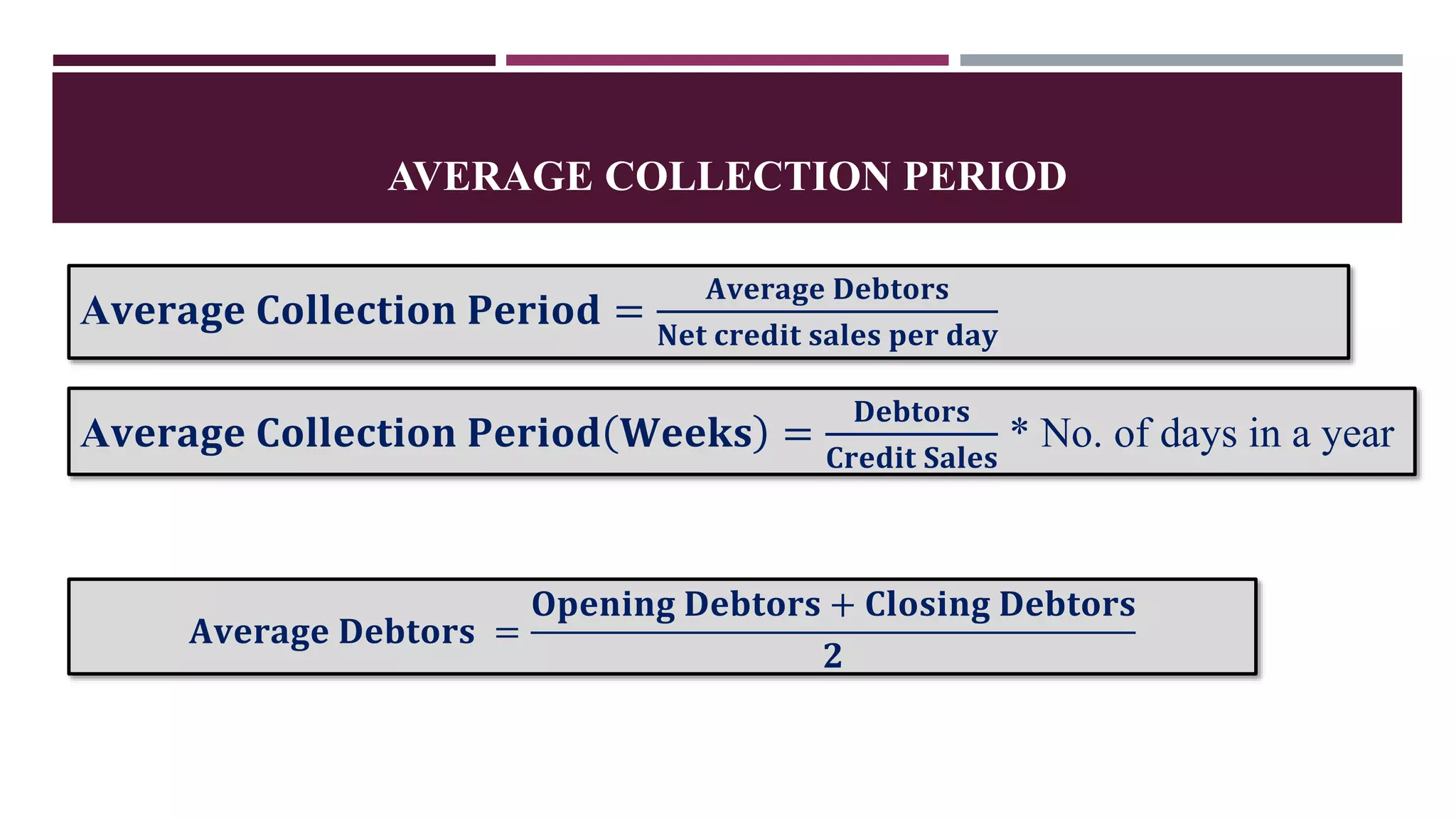 Ratio Analysis - Debtors Turnover Ratio | PPTX
