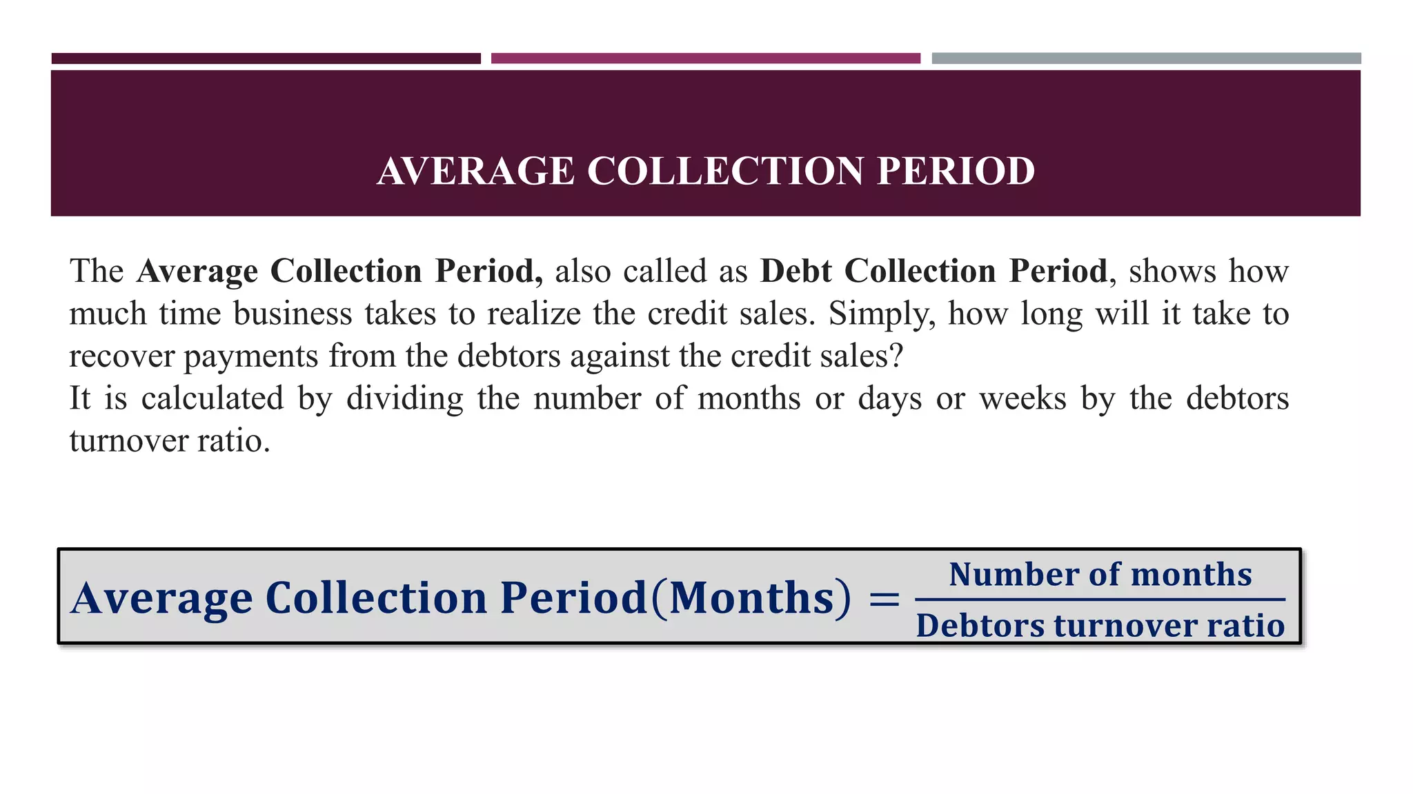 Ratio Analysis - Debtors Turnover Ratio | PPTX