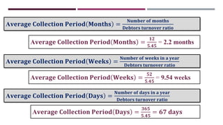 Ratio Analysis - Debtors Turnover Ratio | PPTX