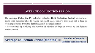 Ratio Analysis - Debtors Turnover Ratio | PPTX