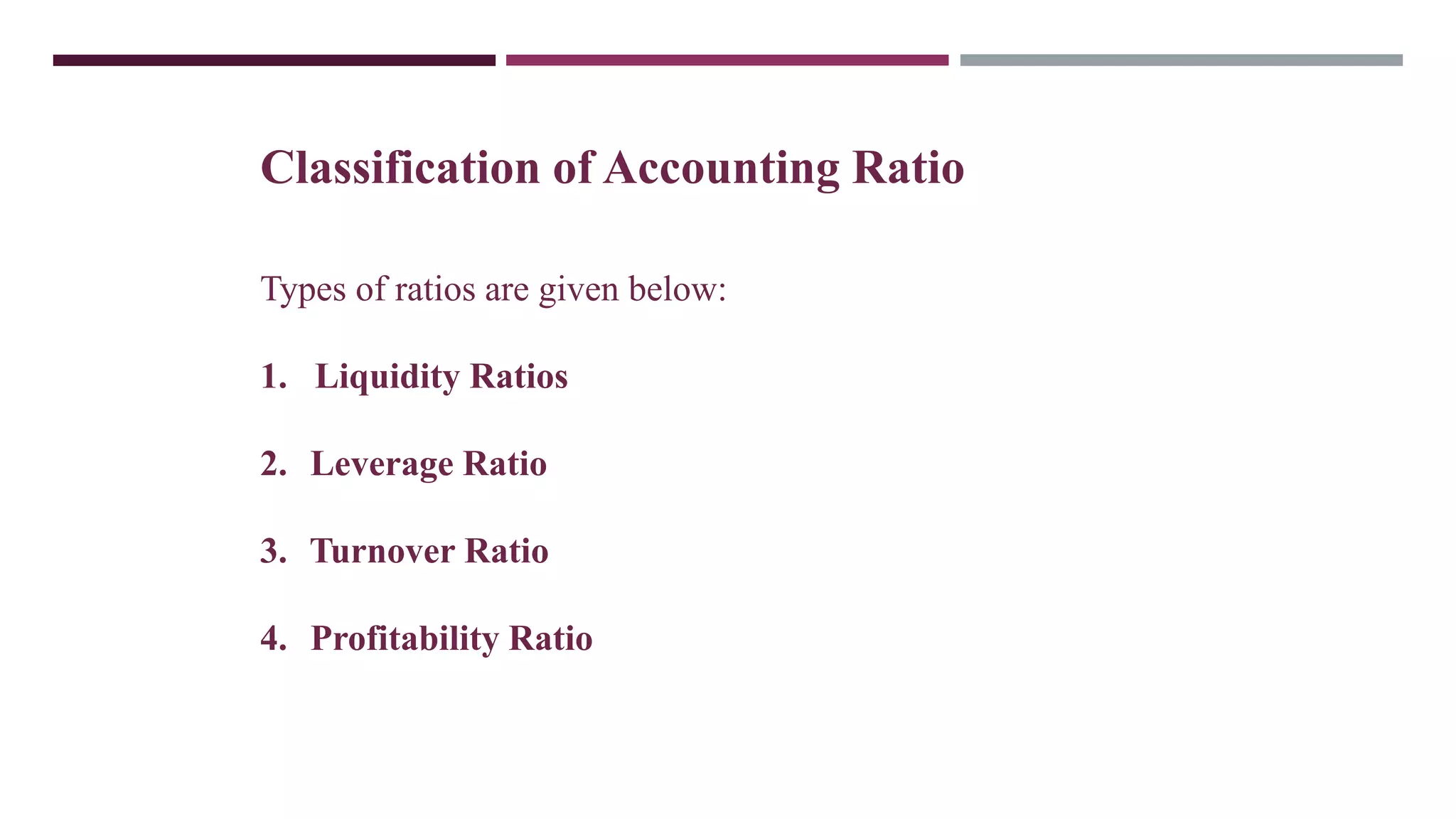 Ratio Analysis - Creditors Turnover Ratio | PPTX