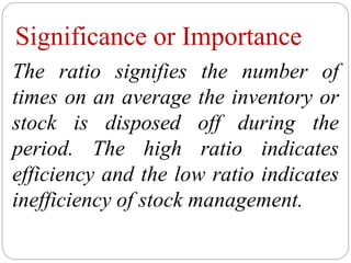 Ratio analysis advantages and limitations (Complete Chapter) | PPTX