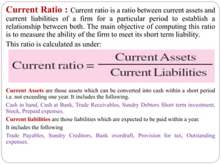 Ratio analysis advantages and limitations (Complete Chapter) | PPTX
