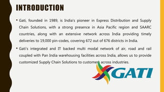 Ratio Analysis of Gati Travel | PPTX