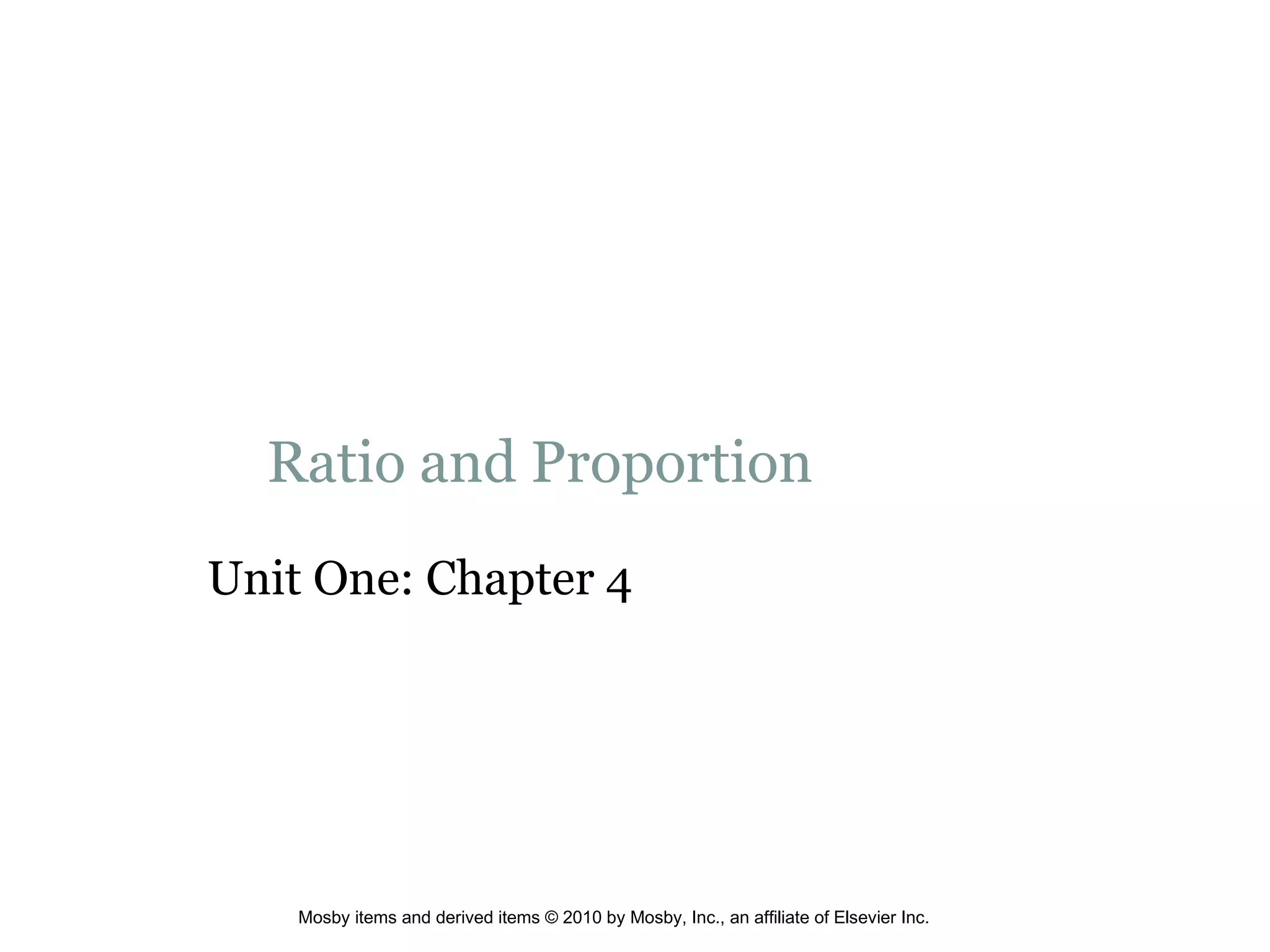 Ratio And Proportion | PPT