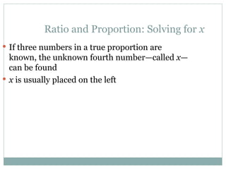 Ratio And Proportion | PPT