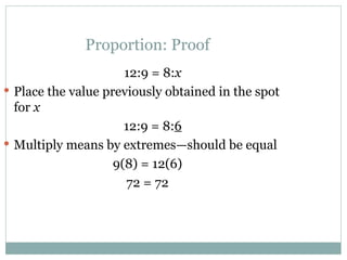 Ratio And Proportion | PPT