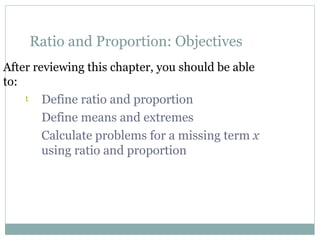 Ratio And Proportion | PPT