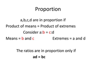 Ratio and proportion | PPTX