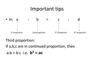 Ratio and proportion | PPTX