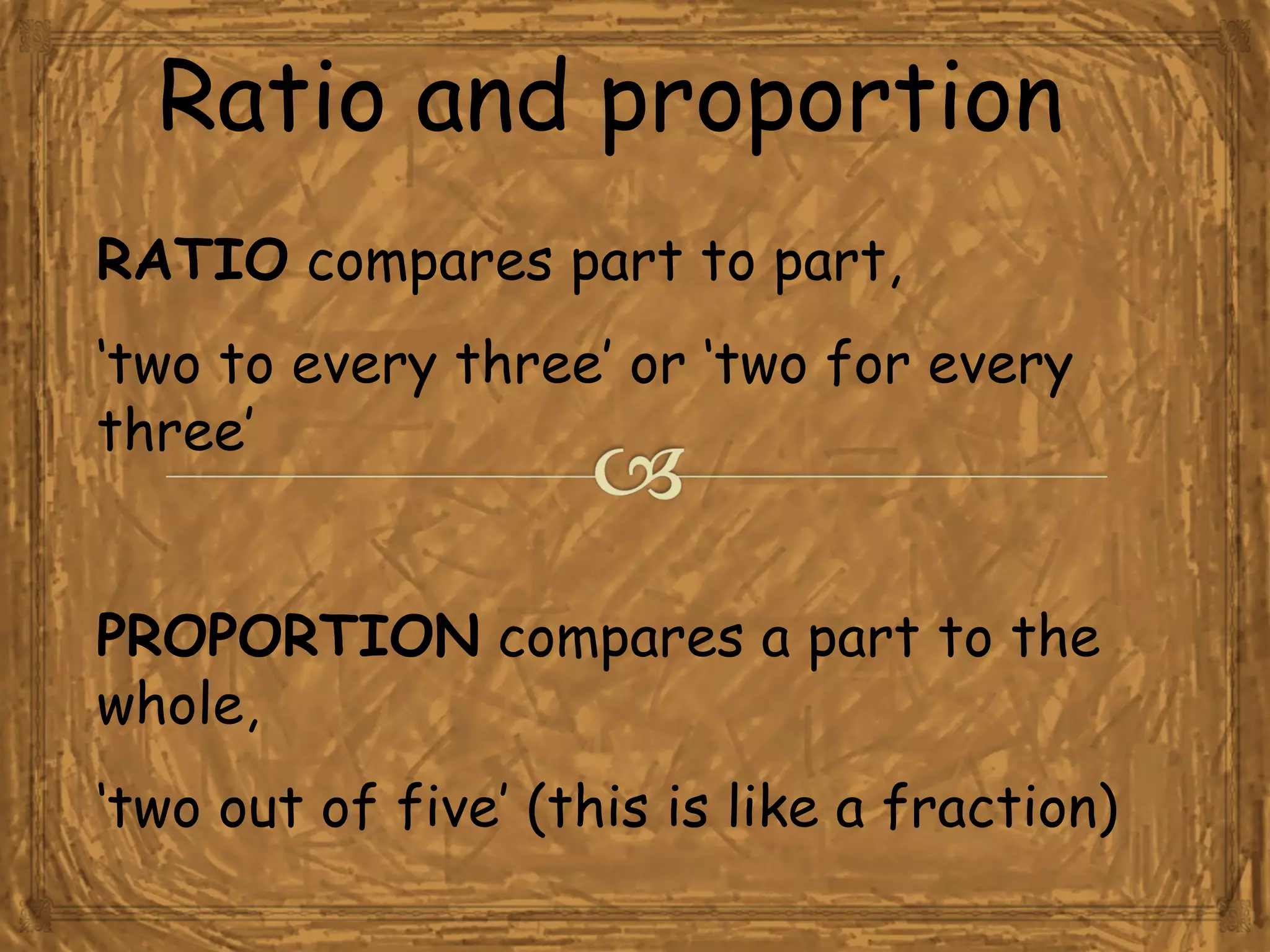 Ratio and proportion | PPT | Public Radio | Talk Radio