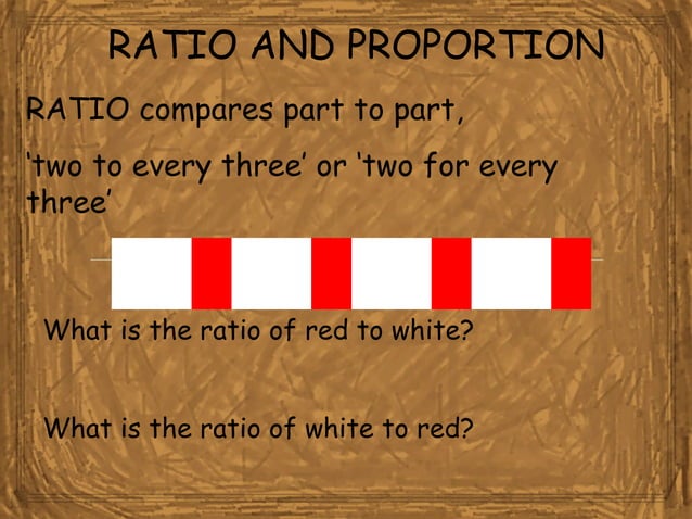 Ratio and proportion | PPT | Public Radio | Talk Radio
