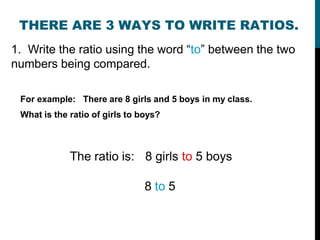 Ratio and proportion | PPTX