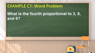 ratio and proportion lesson for grade 9 math | PPTX