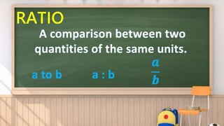ratio and proportion lesson for grade 9 math | PPTX