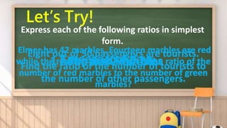 ratio and proportion lesson for grade 9 math | PPTX