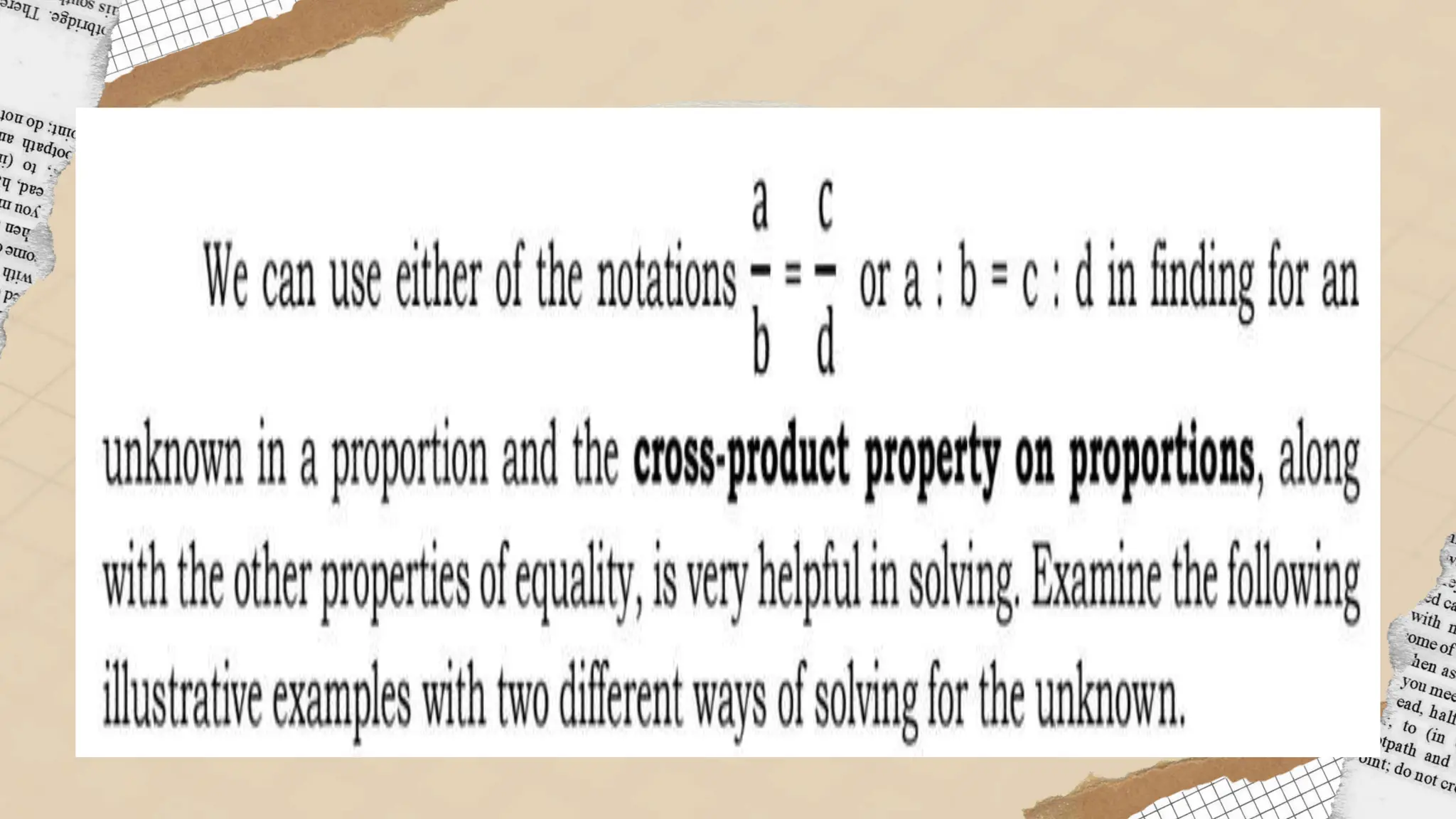 Math 9 : Quarter III Similarity : Ratio and Proportion | PPTX