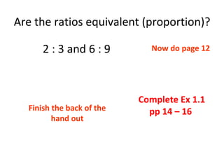 Ratio And Proportions | PPT