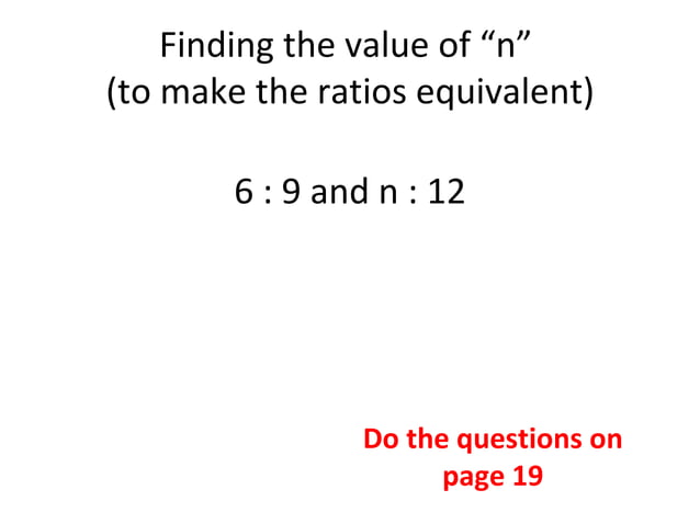 Ratio And Proportions | PPT