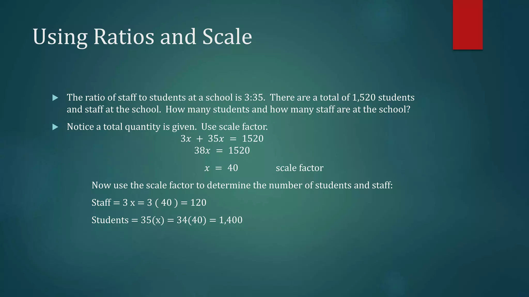 Ratio and scale | PPT