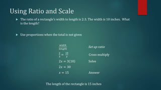 Ratio and scale | PPT
