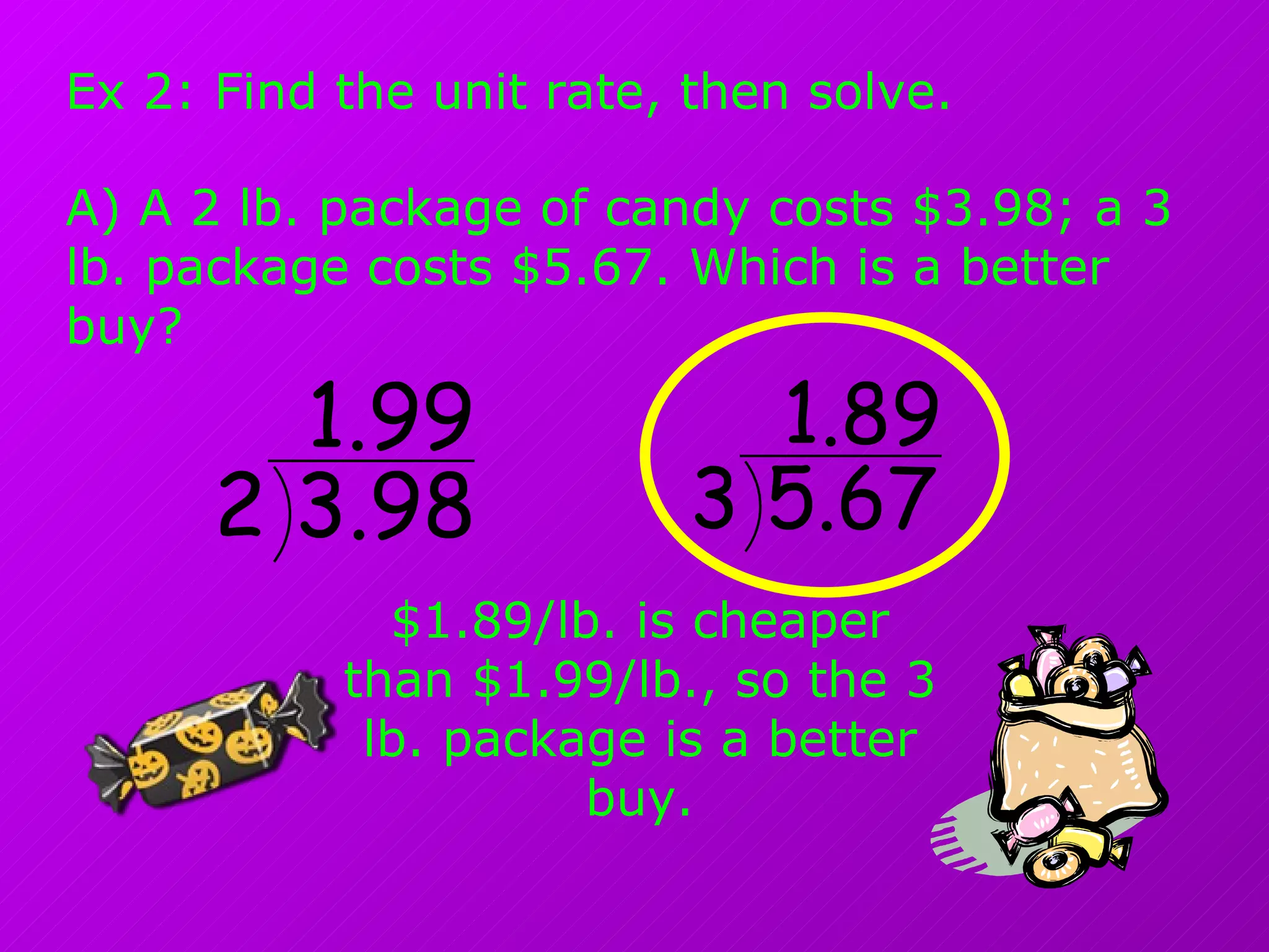 Ratio and Unit Rates | PPT