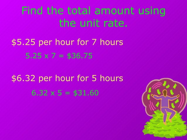 Ratio and Unit Rates | PPT
