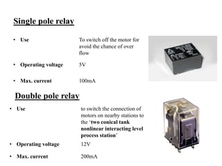 Ratio controller in two conical tank interacting level system | PPT