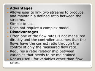 Ratio control system | PPTX