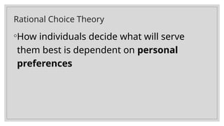 Rational-choice-theory powe point presentation | PPTX