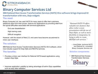Rational HATS and HIS v8 Overview | PPT