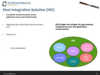 Rational HATS and HIS v8 Overview | PPT